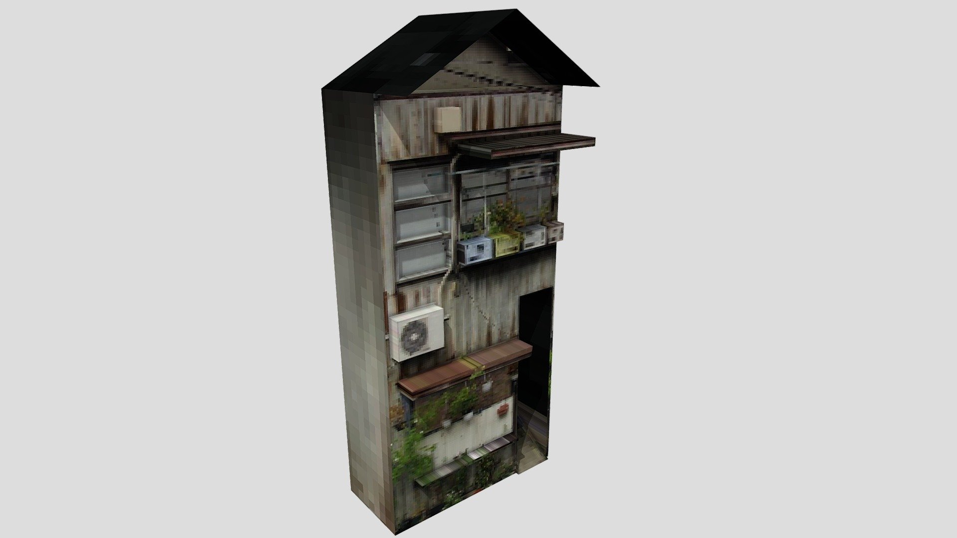 Japan House - PS1 Low Poly - Download Free 3D model by Wersaus33 ...