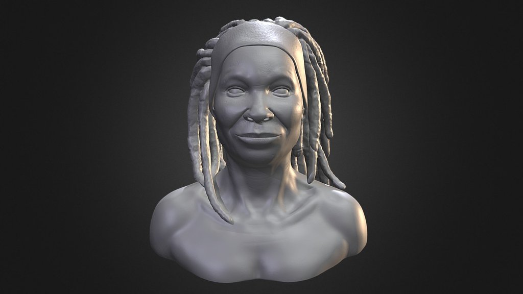 Whoopi - 3D model by Andrew Velas (@avidec) [76d8265] - Sketchfab