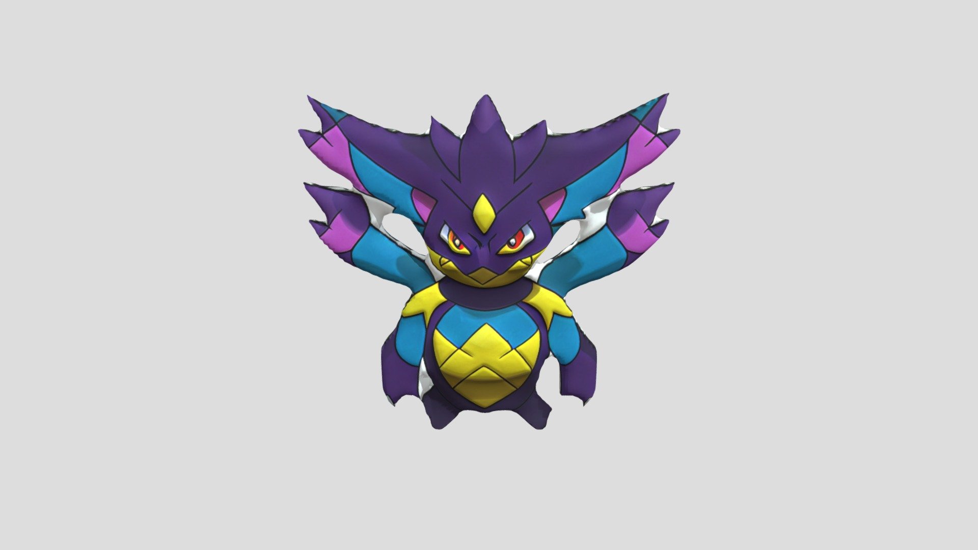 Pokemon Goal 659 - Download Free 3D model by klrxyz [76d8a67] - Sketchfab