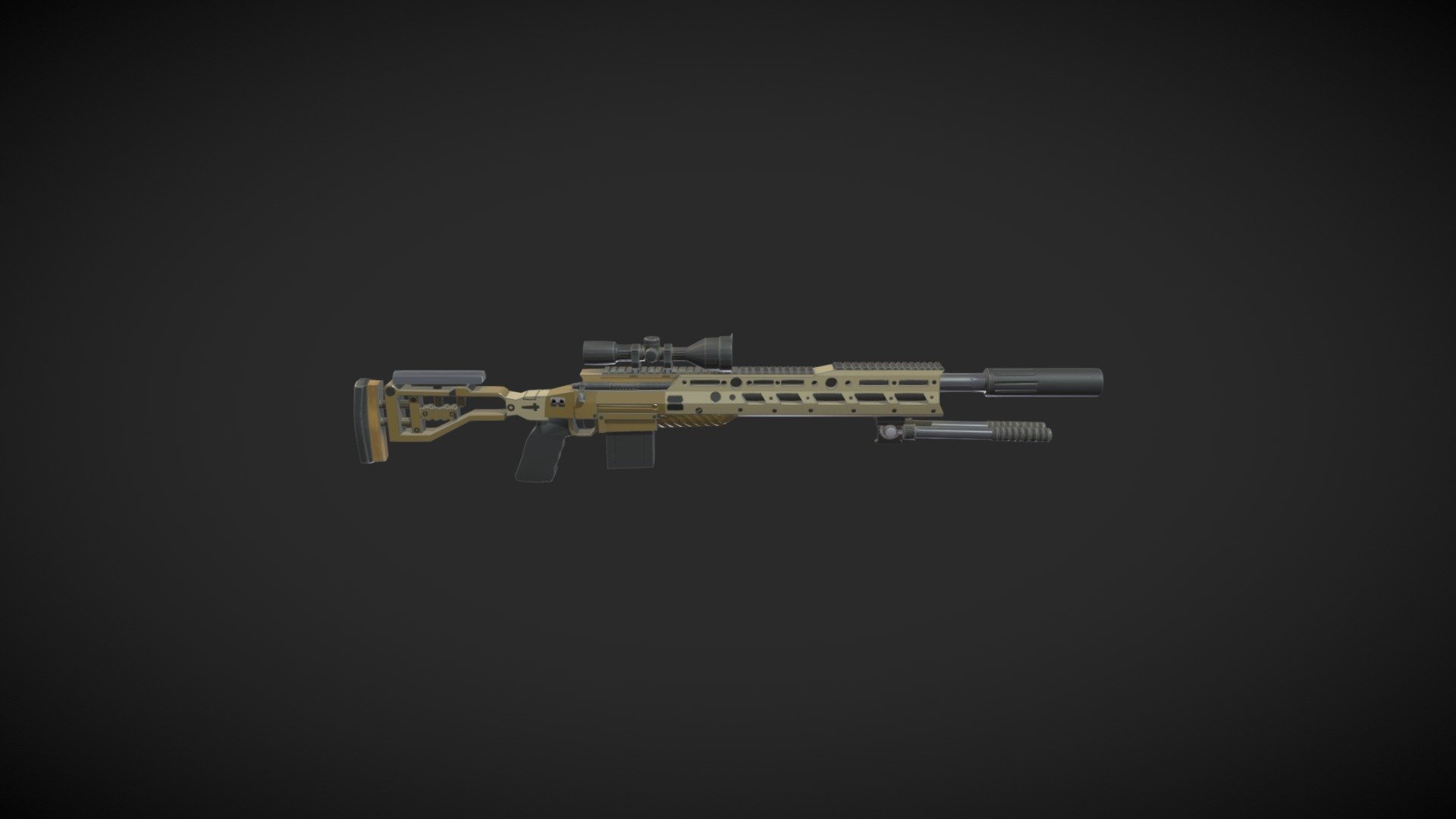Remington RACS SA RH - 3D model by rajeshsumar123 [76d8c96] - Sketchfab