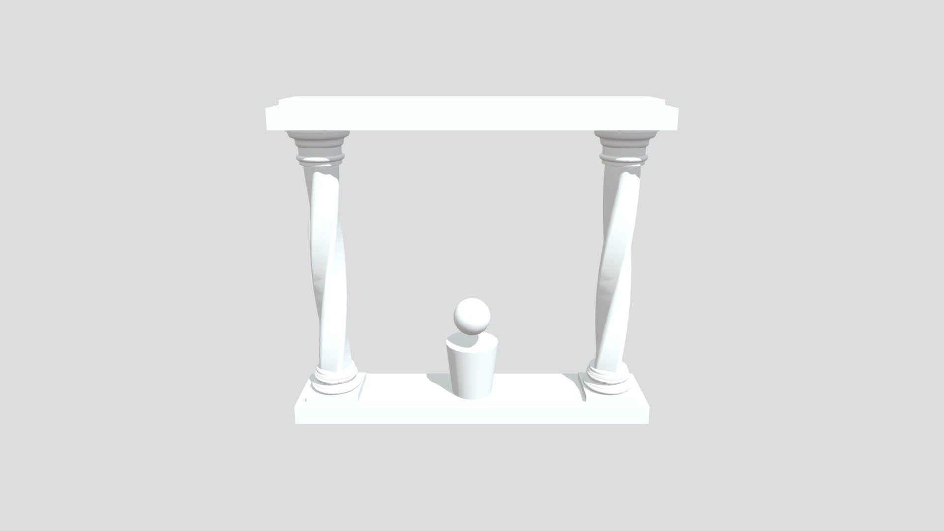 Pillar Object Holder - Download Free 3D model by KeatonHart [76d9922 ...