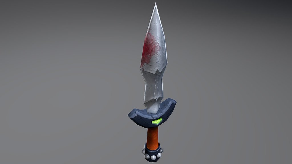 Dark Dagger - 3D model by Moto (@motobrigade) [76dacc3] - Sketchfab