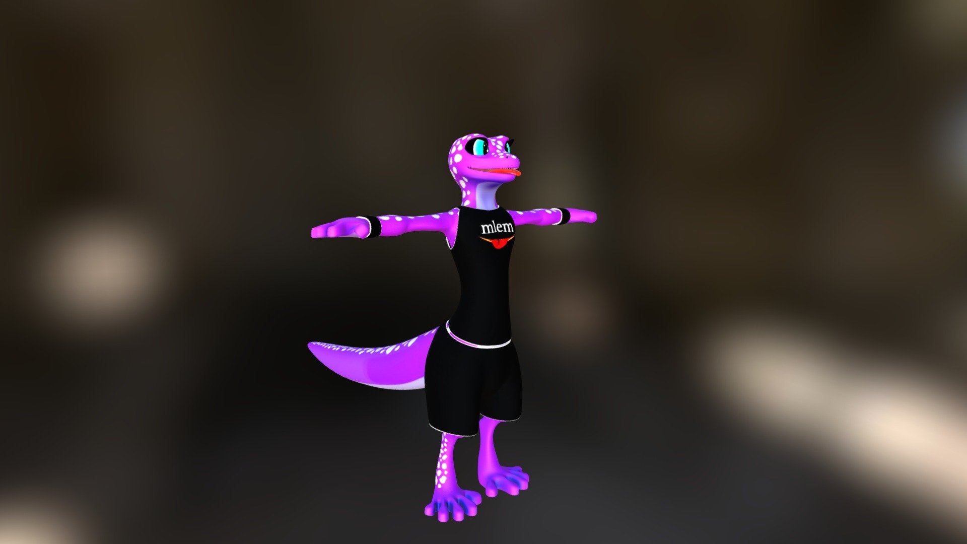 Gecko - VRChat & VTuber Avatar - 3D model by Zab (@lixyco) [76daf33 ...
