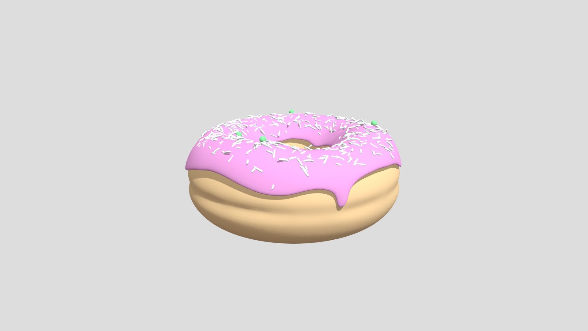 donut - 3D model by natola_art [76db476] - Sketchfab