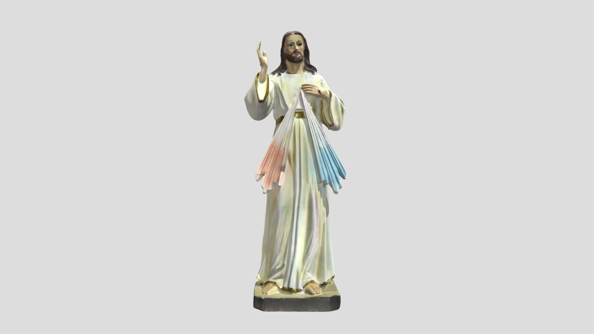 Jesus Statue - 3D model by Aberdeen City Libraries ...