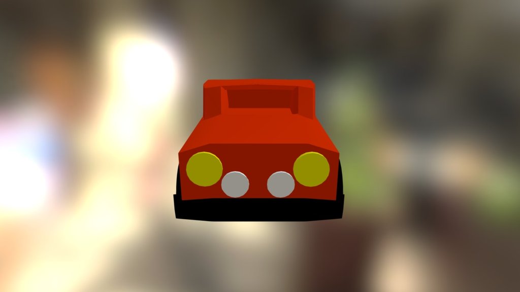Low Poly Car Textured - 3D model by alexcunningham123 [76db75a] - Sketchfab