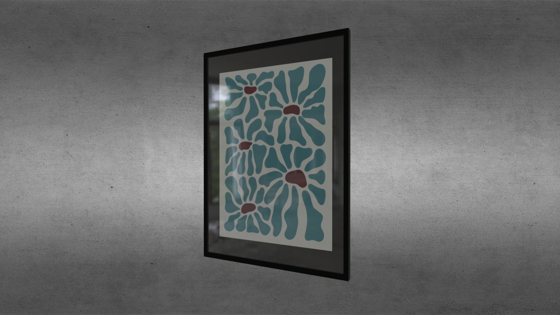 Framed Painting - 3D model by INKfinita [76de62e] - Sketchfab