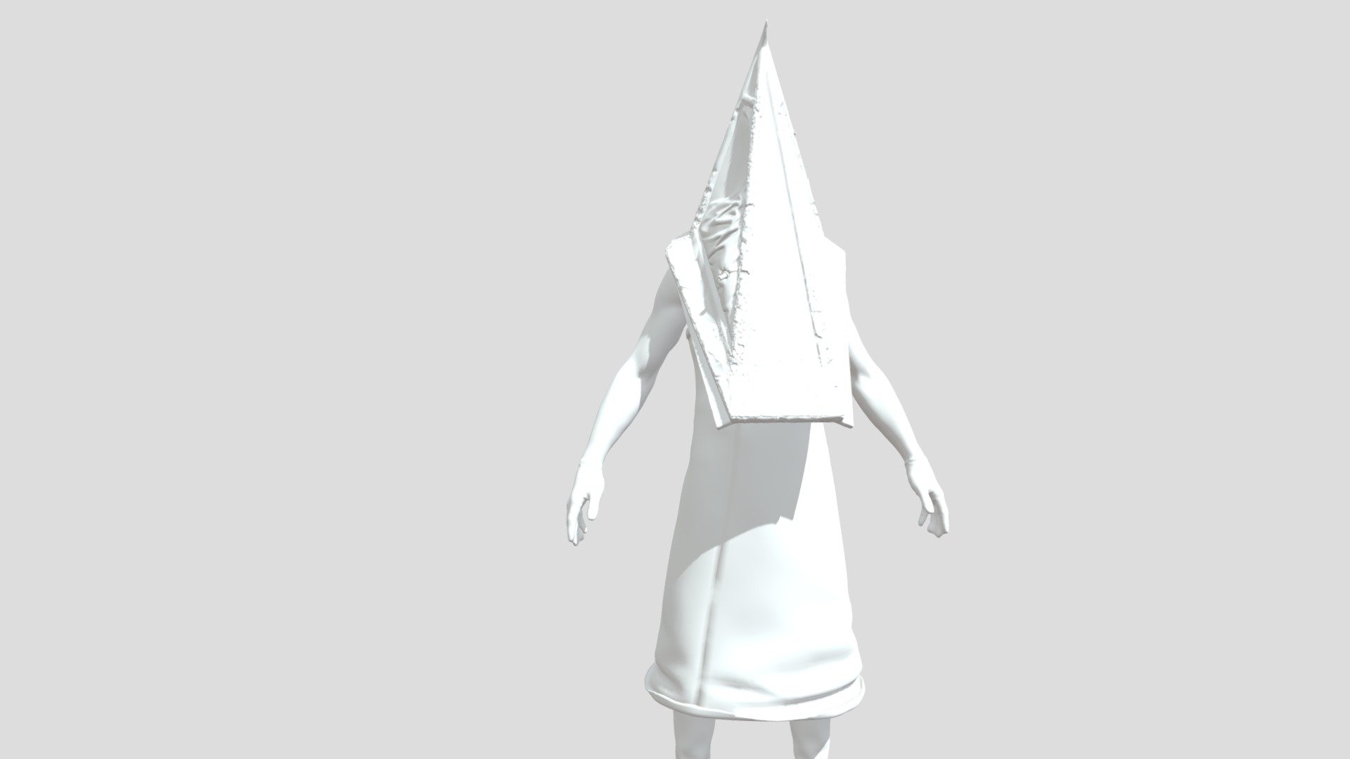 Pyramid Head Silent Hill 2 Remake Rigged - Download Free 3D model by ...