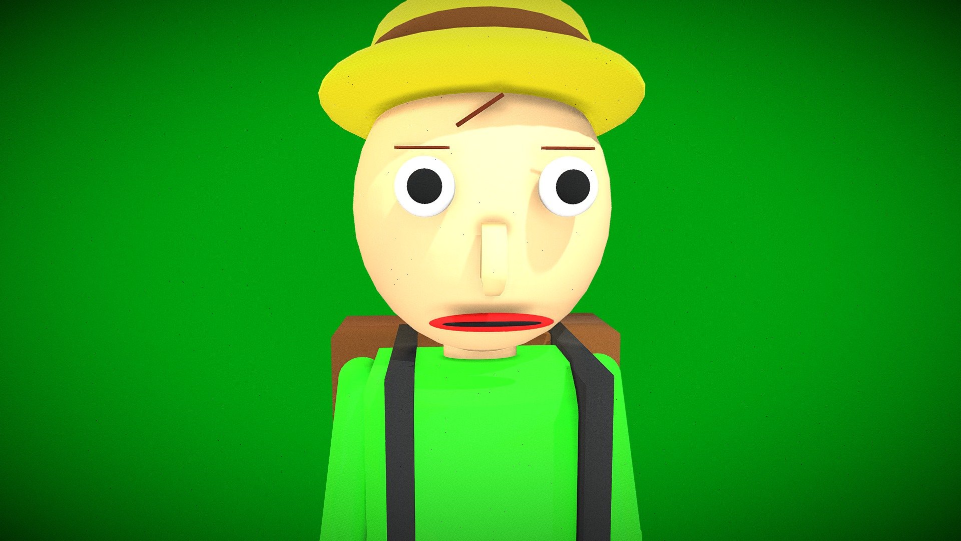 Old Baldi - Download Free 3D model by SuperLitSawyer [76e0e8a] - Sketchfab