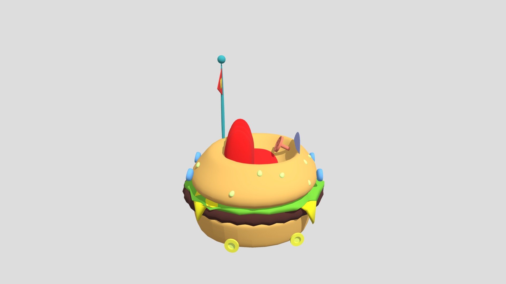 Patty Wagon - Download Free 3D model by erpintos [76e19c4] - Sketchfab