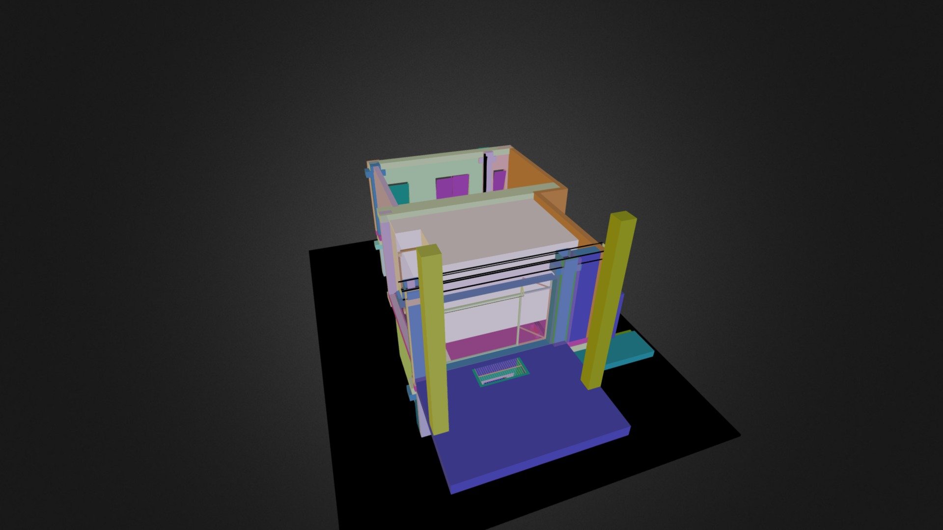 building - 3D model by omniamusica [76e2660] - Sketchfab