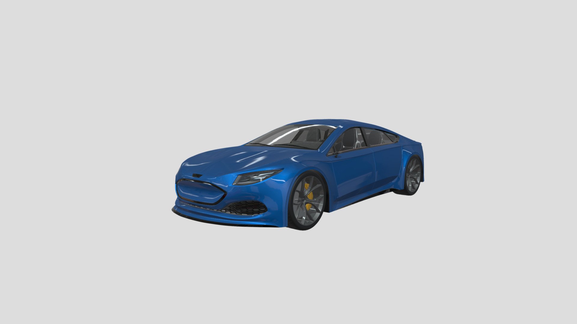 generic-4-door-electric-sports-car - 3D model by meavemedia [76e32cf ...