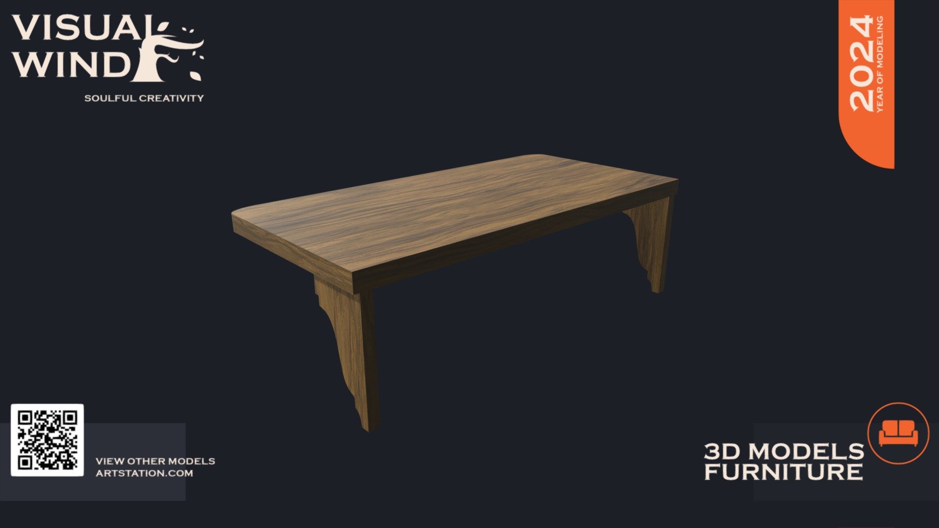 Shelf - Download Free 3D model by Visual Wind 3D (@visual_wind_3d ...