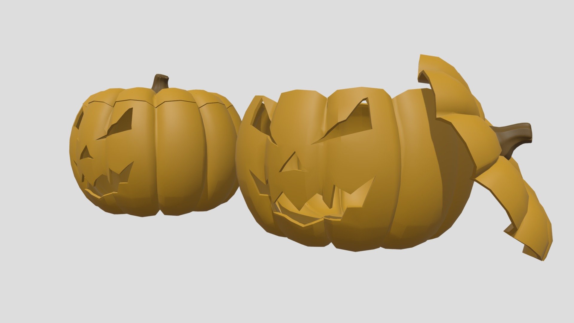 Pumpkin - Download Free 3D model by Andrew (@andrej.latisevfl) [76e60d1 ...
