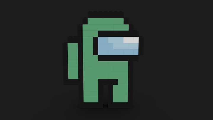 Green-crewmate 3D models - Sketchfab
