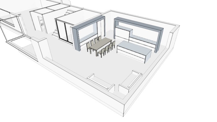 kitchen layout 5 - 3D model by fretwells [76e6da8] - Sketchfab