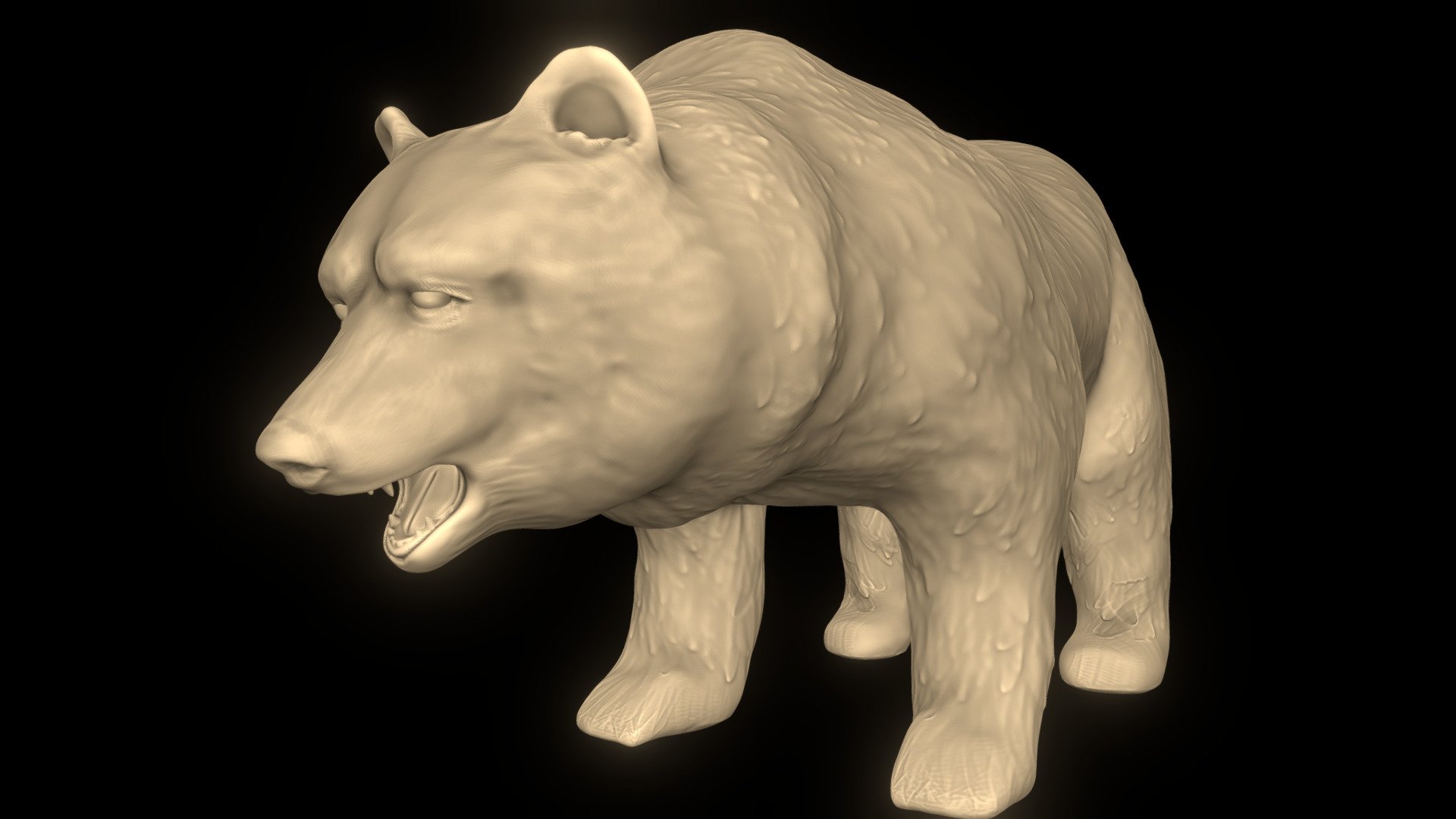 Bear Study - 3D model by Percy (@PercyLad) [76e7798] - Sketchfab