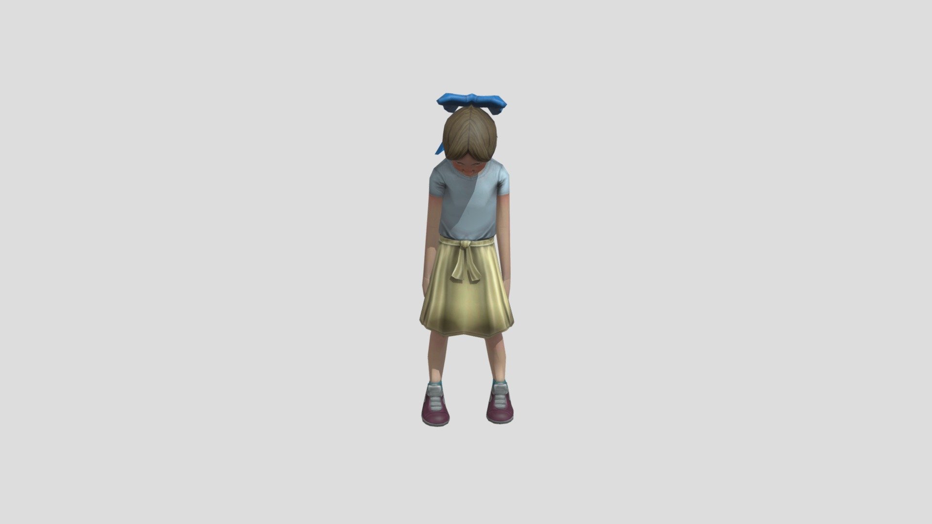 Sad Idle - Download Free 3D model by lqmn77 [76eaa6b] - Sketchfab