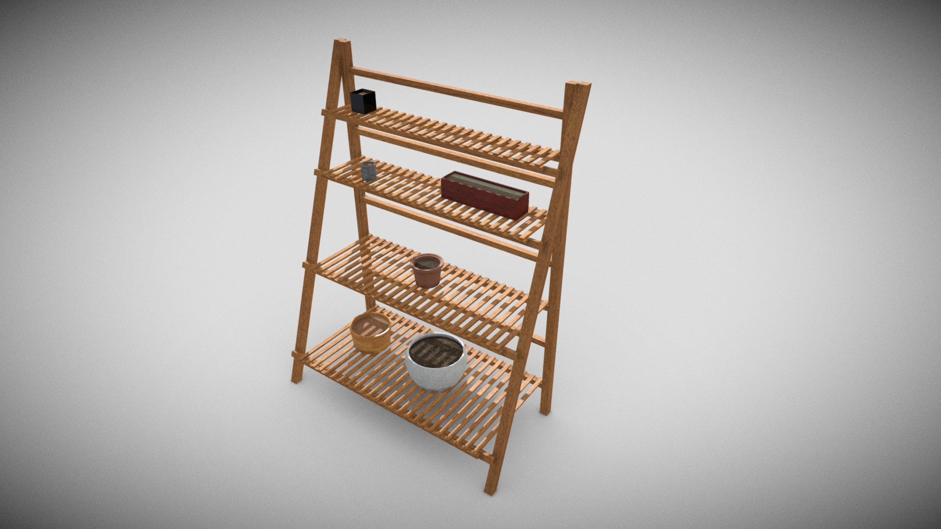 Plant Stand - 3D model by JanStano [76eb11a] - Sketchfab