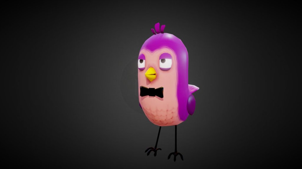 Toon Bird Animated for ABC for Kids - 3D model by Exo404 (@sergeycg ...
