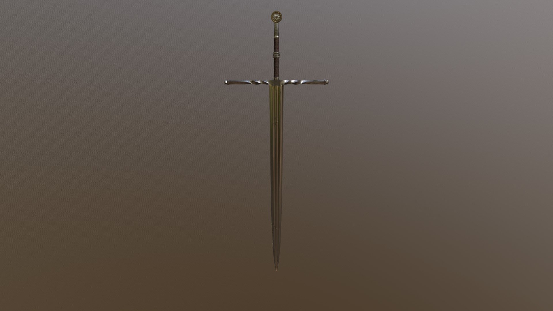 Witcher 3 - Steel Sword - 3D model by ngalan [76ecd61] - Sketchfab