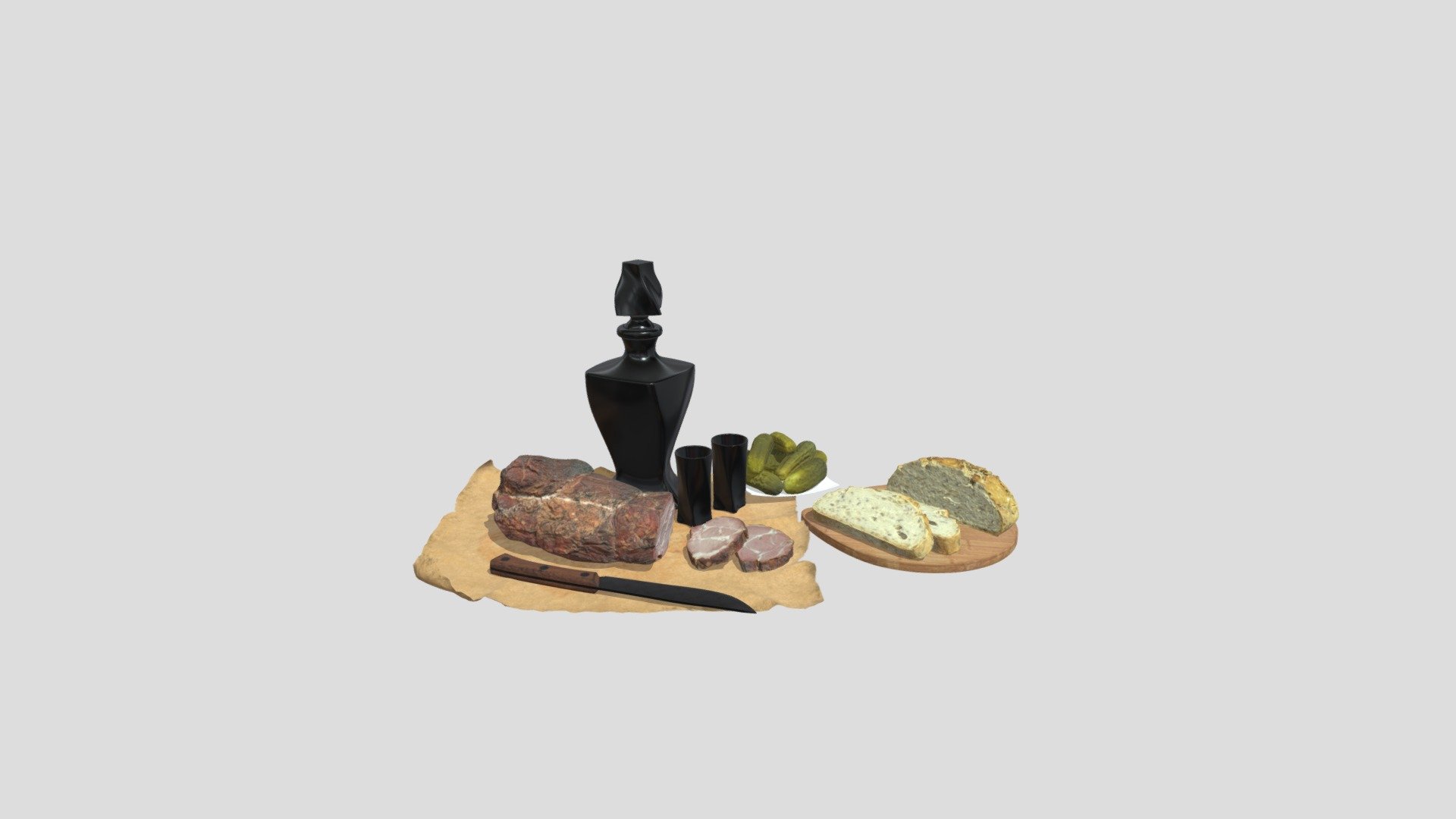 food set 2 AM217 Archmodels - Buy Royalty Free 3D model by Evermotion ...