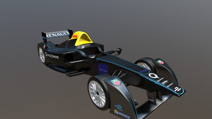 Formula-e 3D models - Sketchfab