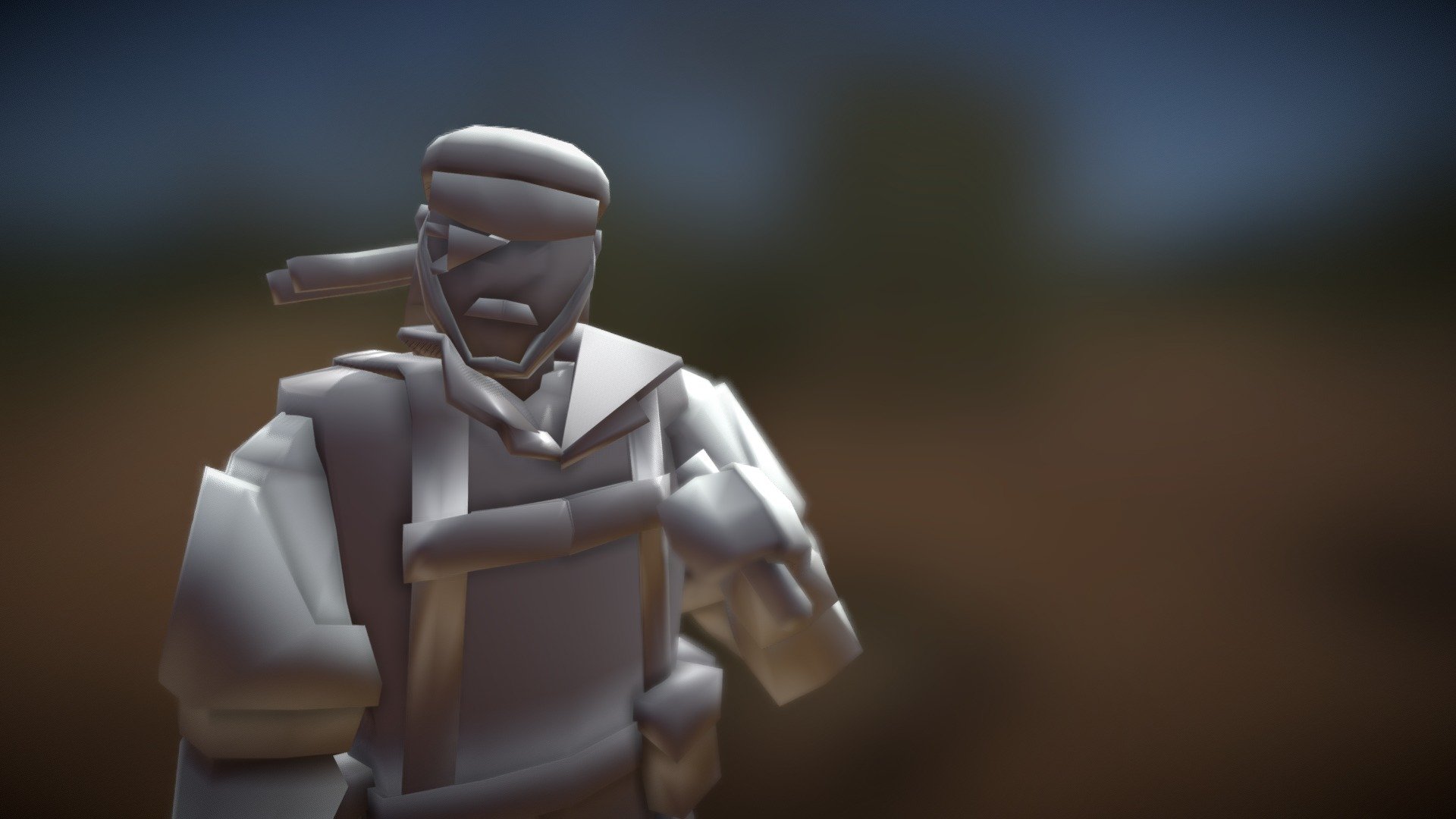 Low Poly Big Boss Idle - Buy Royalty Free 3D model by Daniel HC ...