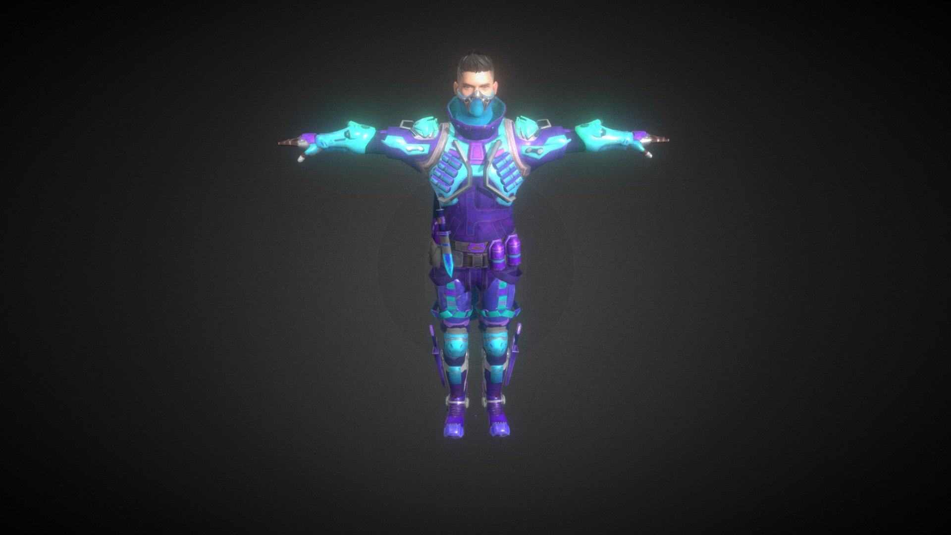 Carlo Character Pubg - 3D model by ᄂΣVIП X GΛMIПG (@levin.gaming ...