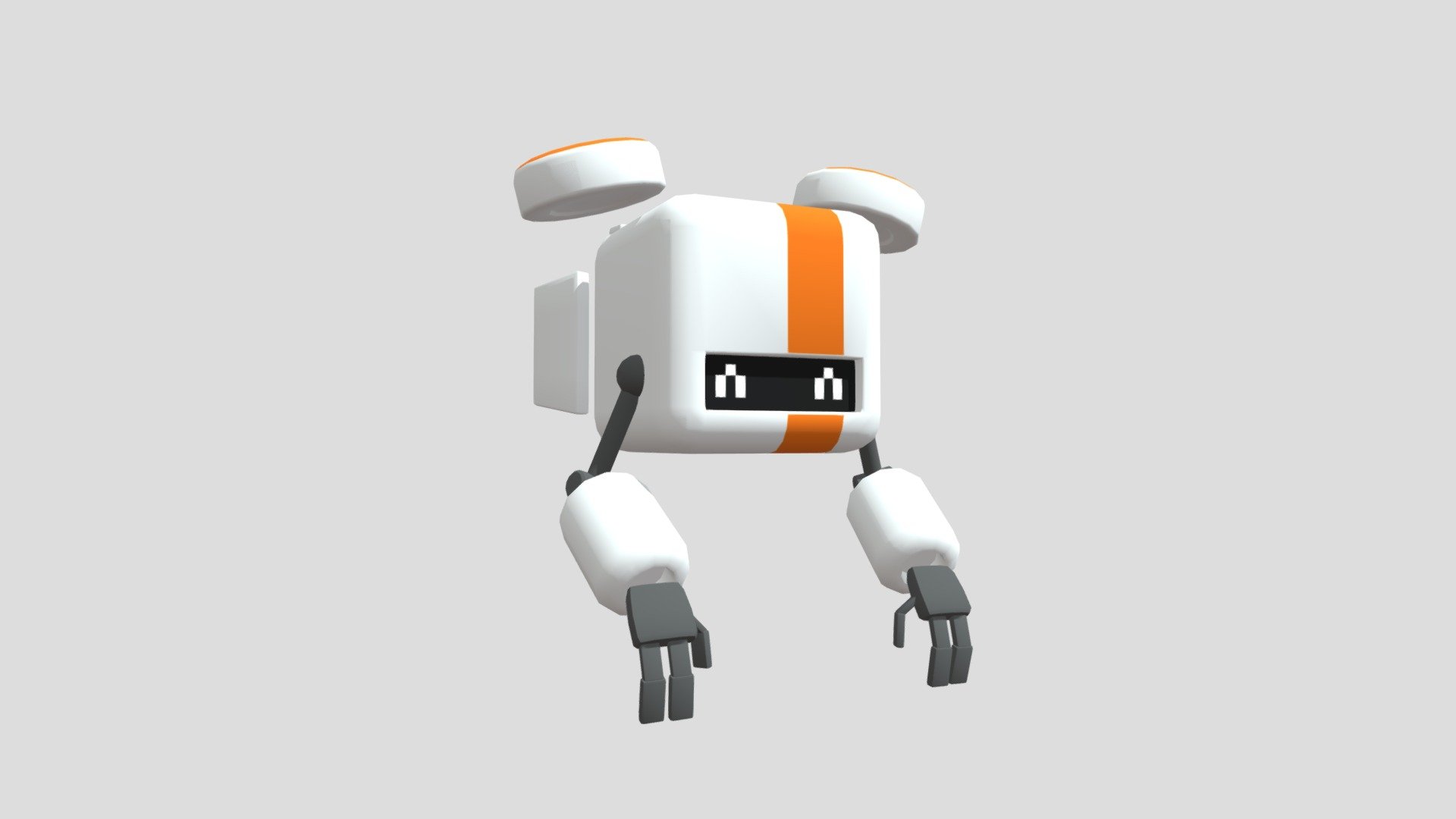 Orange Droid - Download Free 3D model by OrangeSafeZone [76f09cc ...