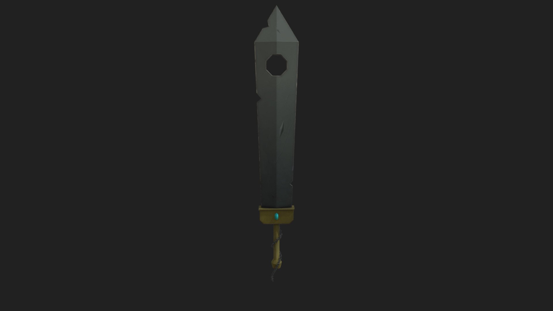 Stylized GreatSword - Download Free 3D model by Thomas_Crozelon ...