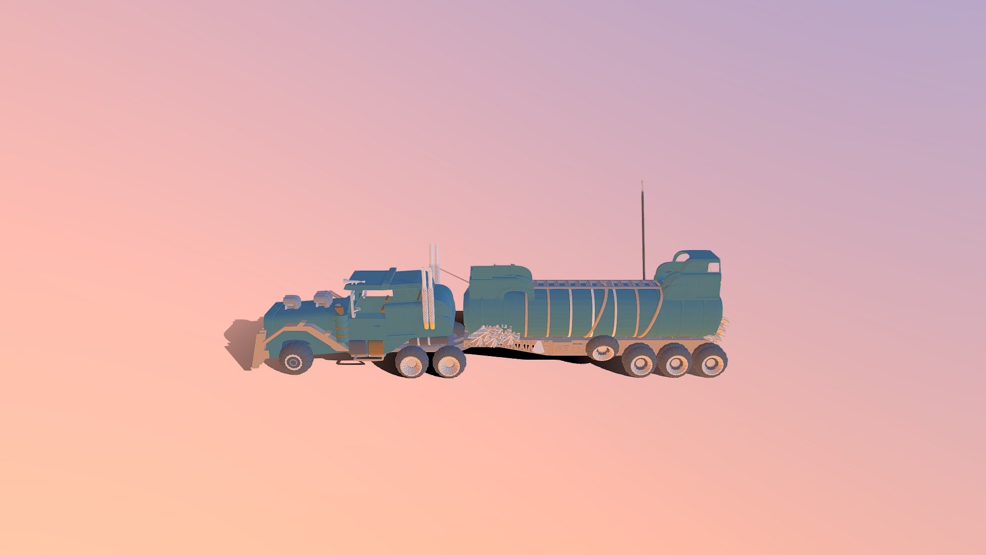 Mad Max Oil Truck - 3D model by JDMKID1324 (@4804285013) [76f30da ...