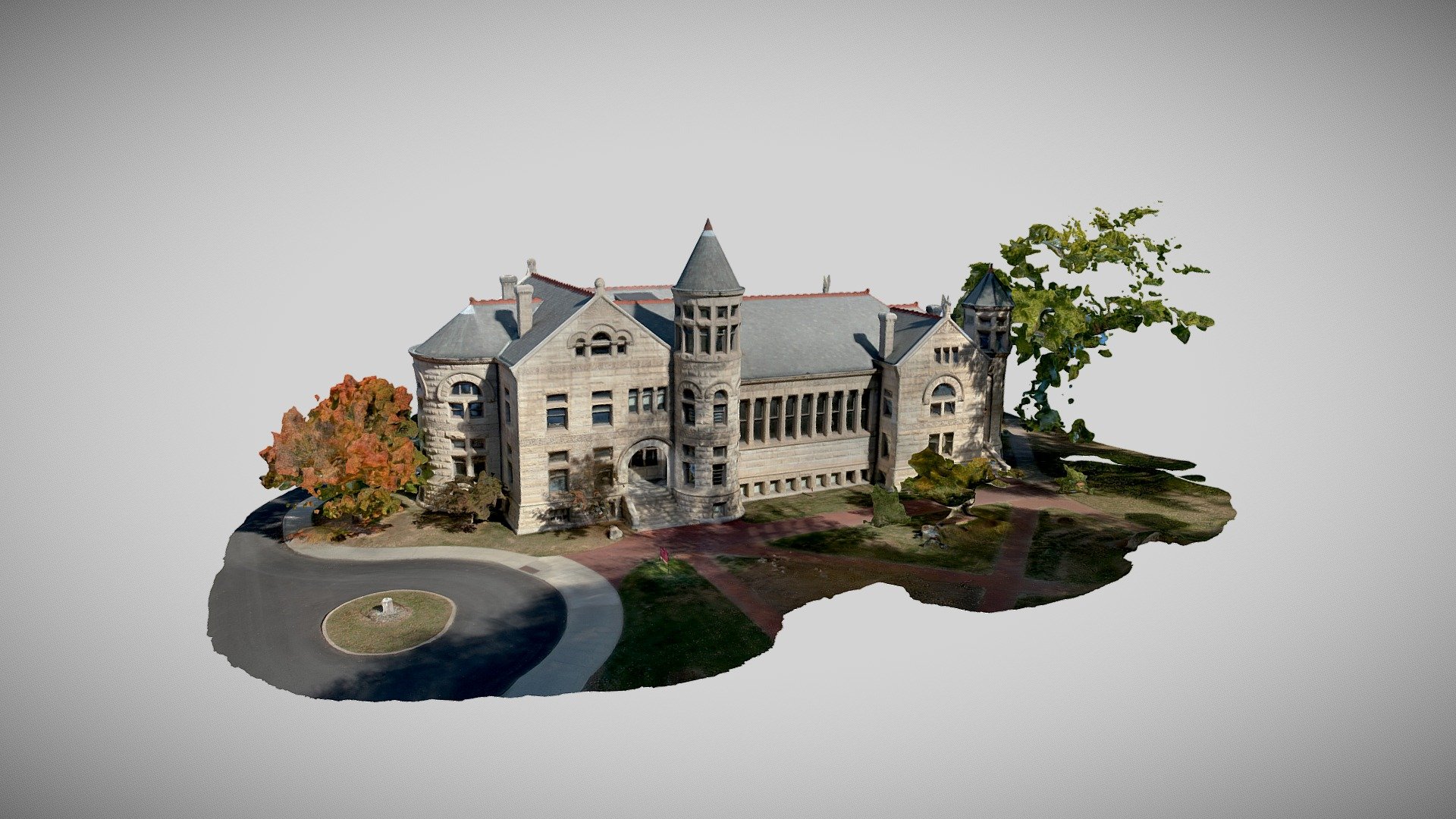 Maxwell Hall - 3D model by IU3D [76f3136] - Sketchfab