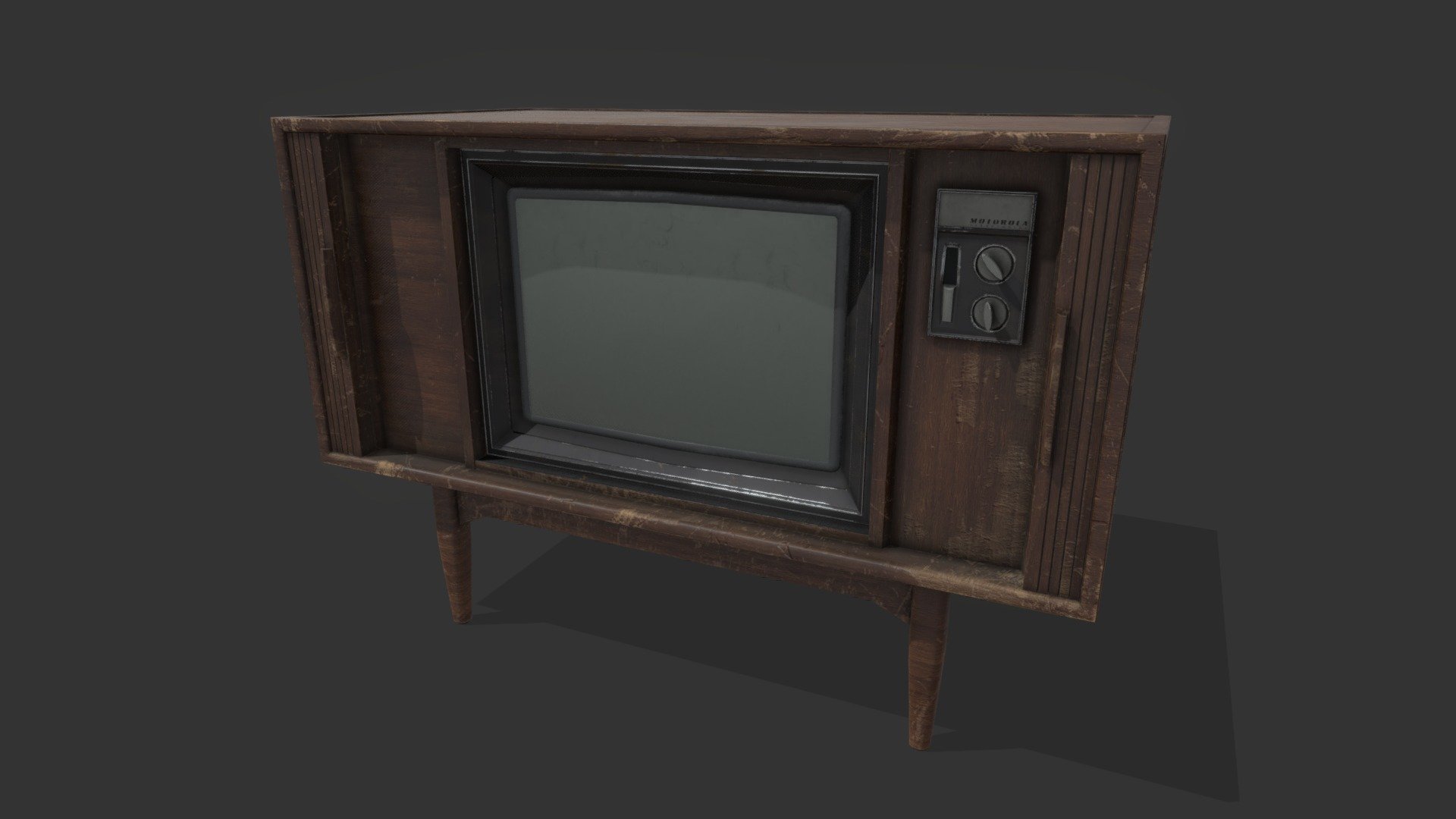 Old Vintage Television - Buy Royalty Free 3D model by naomiii ...