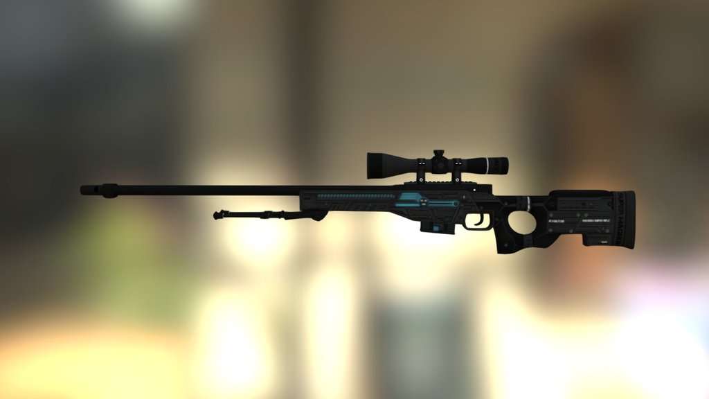 Awp | Aviator - 3D model by asavonin [76f3605] - Sketchfab