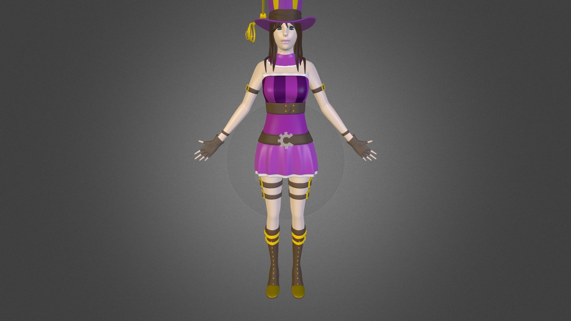caitlyn - 3D model by JaimeRT [76f3bd5] - Sketchfab