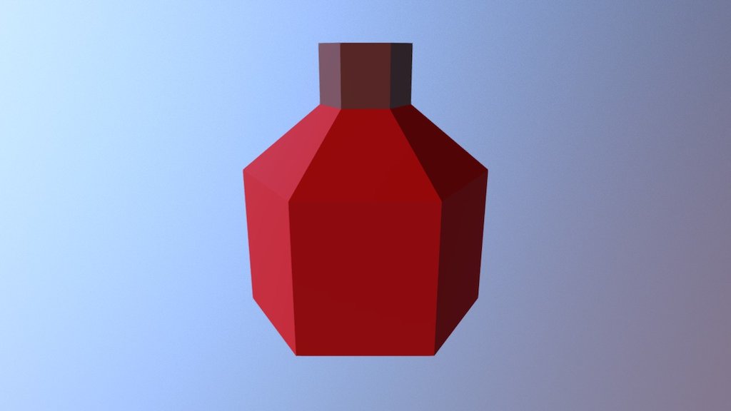 Bottle small - Download Free 3D model by 4lepy [76f4a24] - Sketchfab