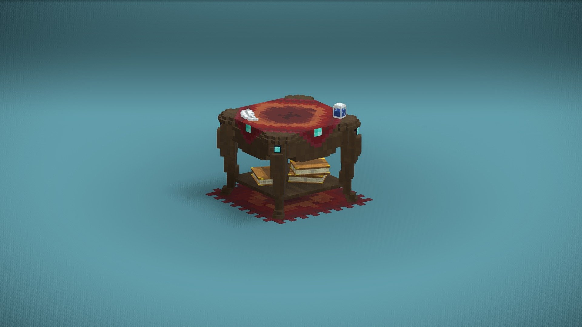 Enchanting table - 3D model by carolann.n.simpson [76f7bc0] - Sketchfab
