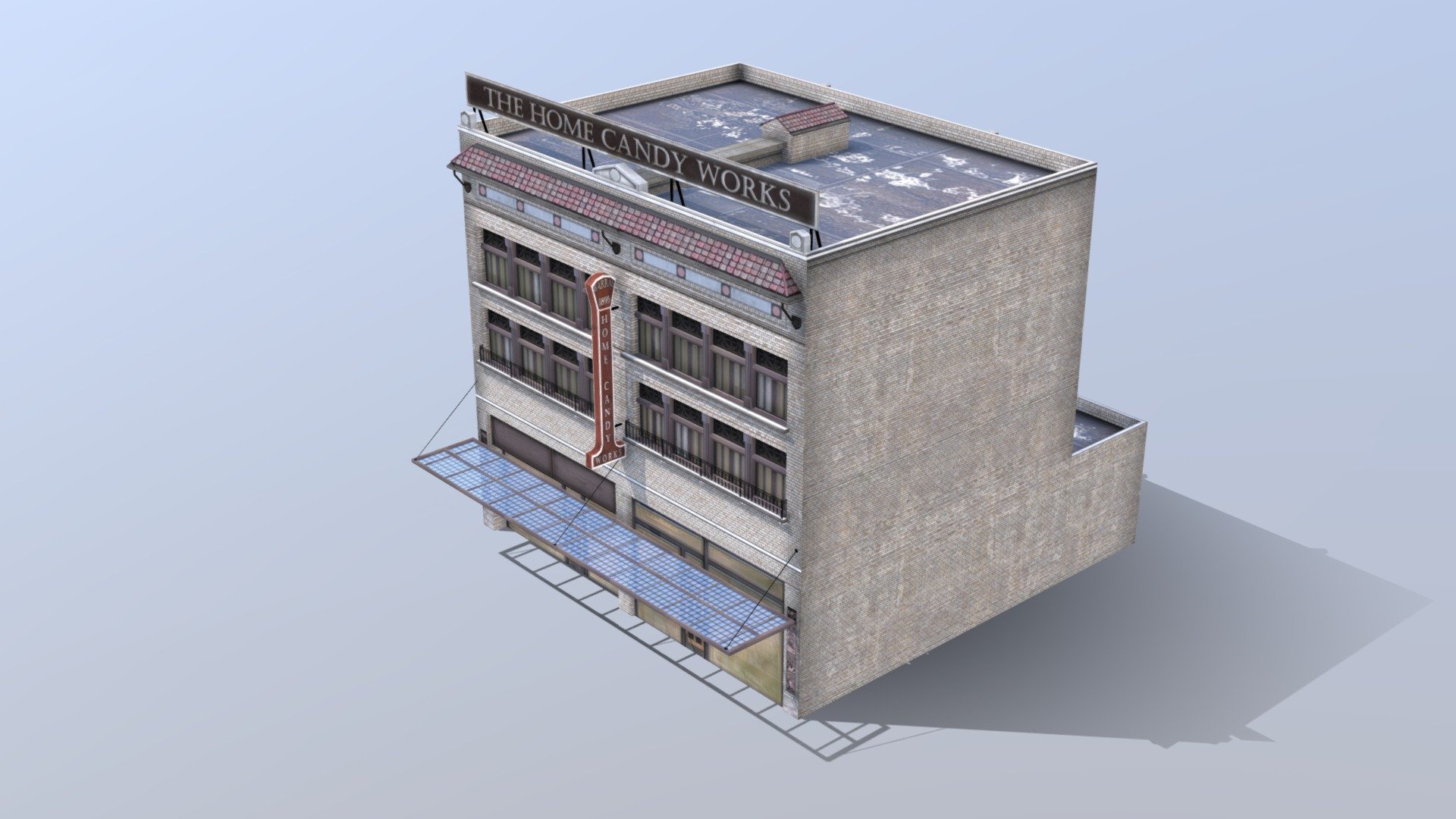 The Home Candy Works - 3D model by Darf (@sannie01) [76f8a56] - Sketchfab