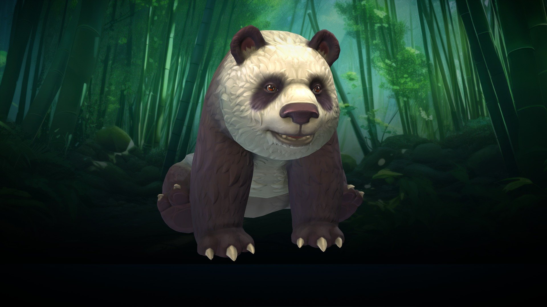 Stylized Panda - 3D model by N-hance Studio (@Malice6731) [76f8ba0 ...