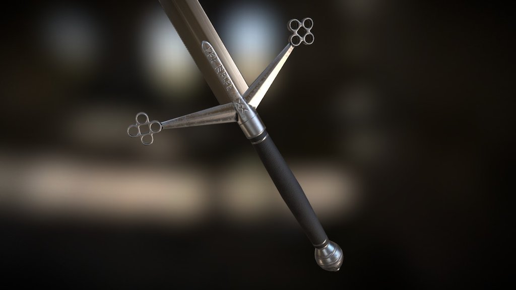 Claymore sword - 3D model by Sp1d3r [76fb1d6] - Sketchfab