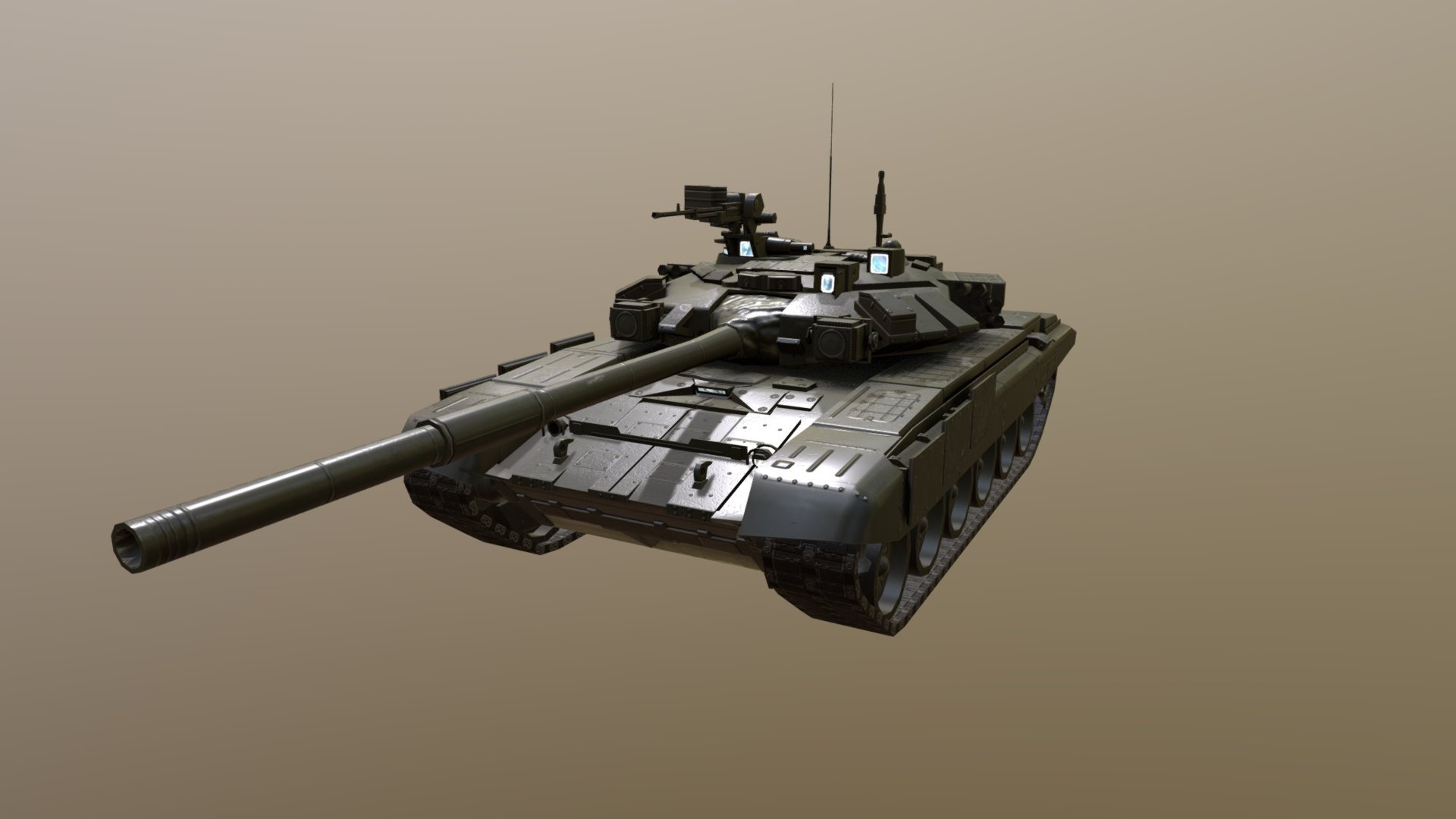 T90 - 3D model by rayman25 [76fc6e3] - Sketchfab
