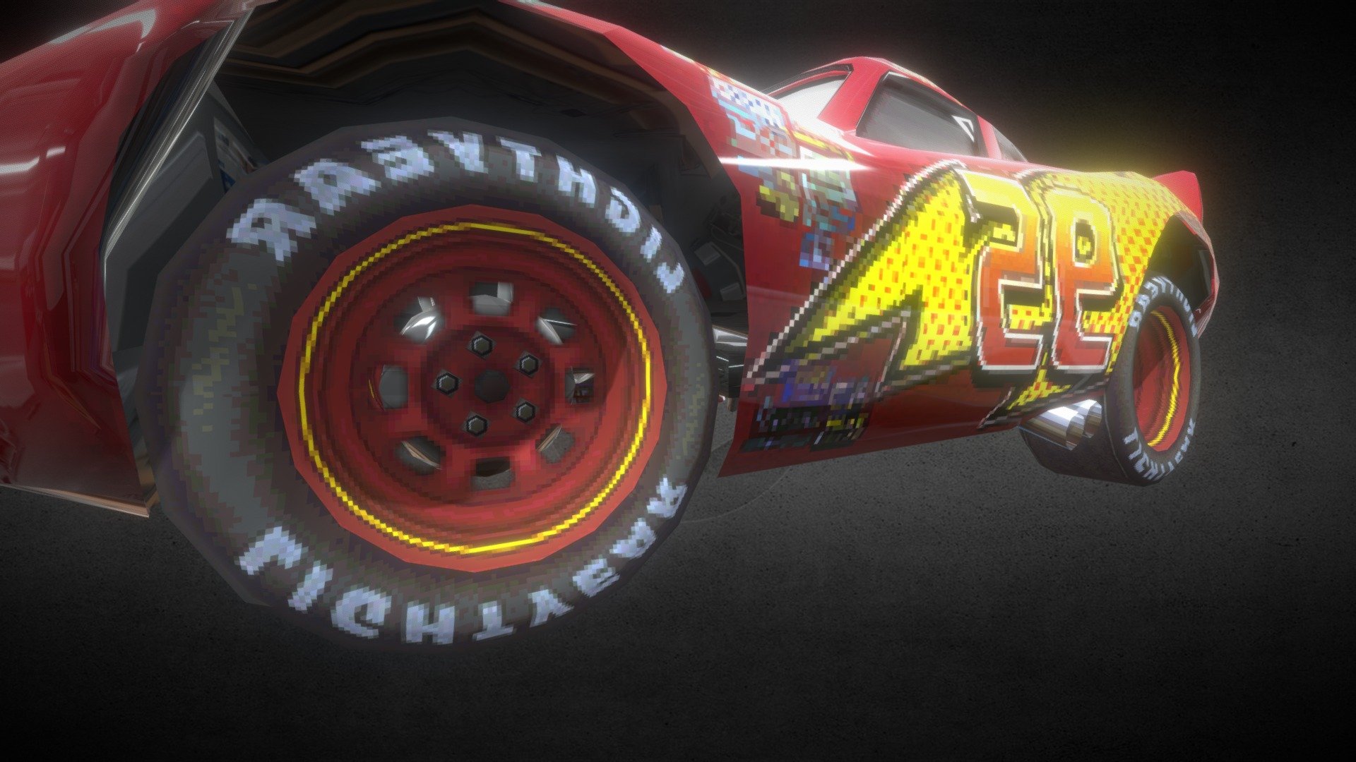 Lighting McQueen From Cars GameCube - Download Free 3D model by Kyle ...