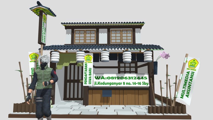 Animasi 3D models - Sketchfab