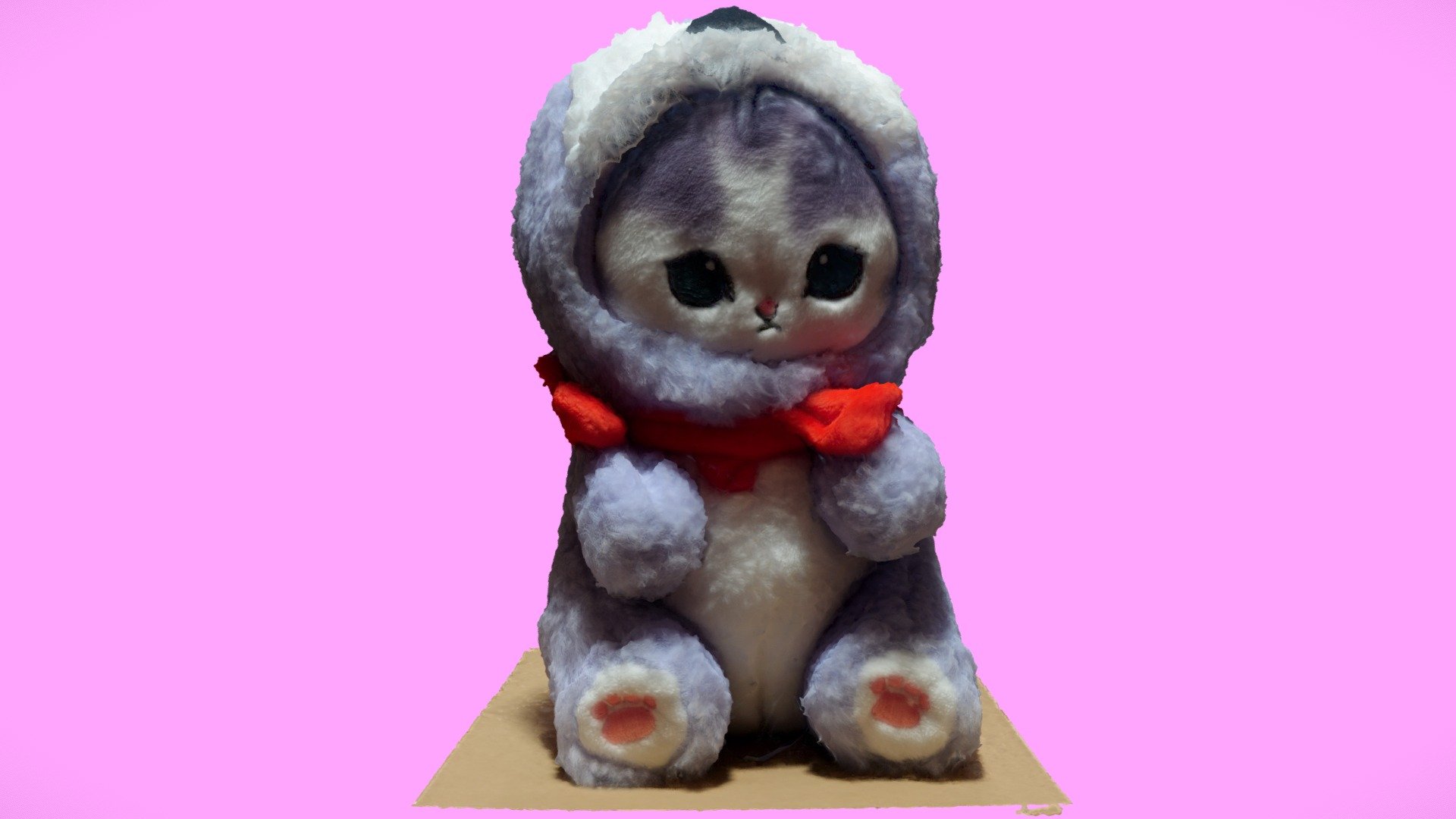 Cat Plush Toy - 3D model by AnshiNoWara [76ff3cc] - Sketchfab