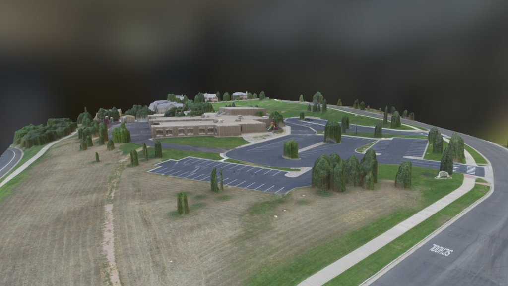 Elementary School - 3D model by rdunaway45 [76ffdec] - Sketchfab