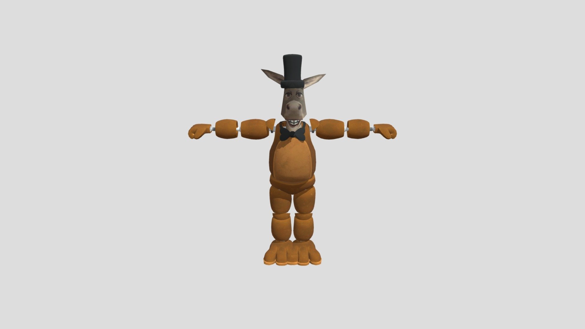 Donkey Fazbear - Download Free 3D model by cow and chicken & murder ...