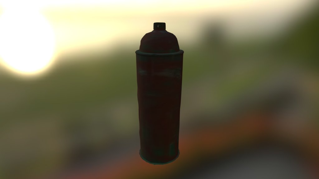 Apocalyptic Spray Paint - 3D model by samnagorka [7701a30] - Sketchfab