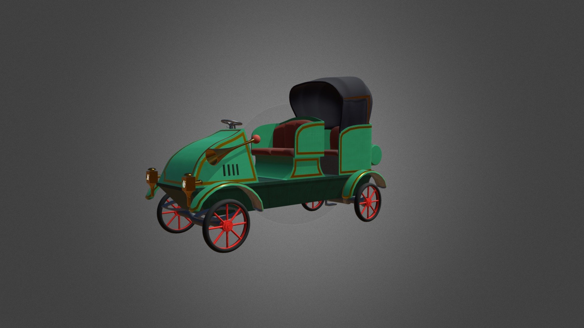 Dola Gang's Car - 3D model by PlattIntroTo3d [7702320] - Sketchfab