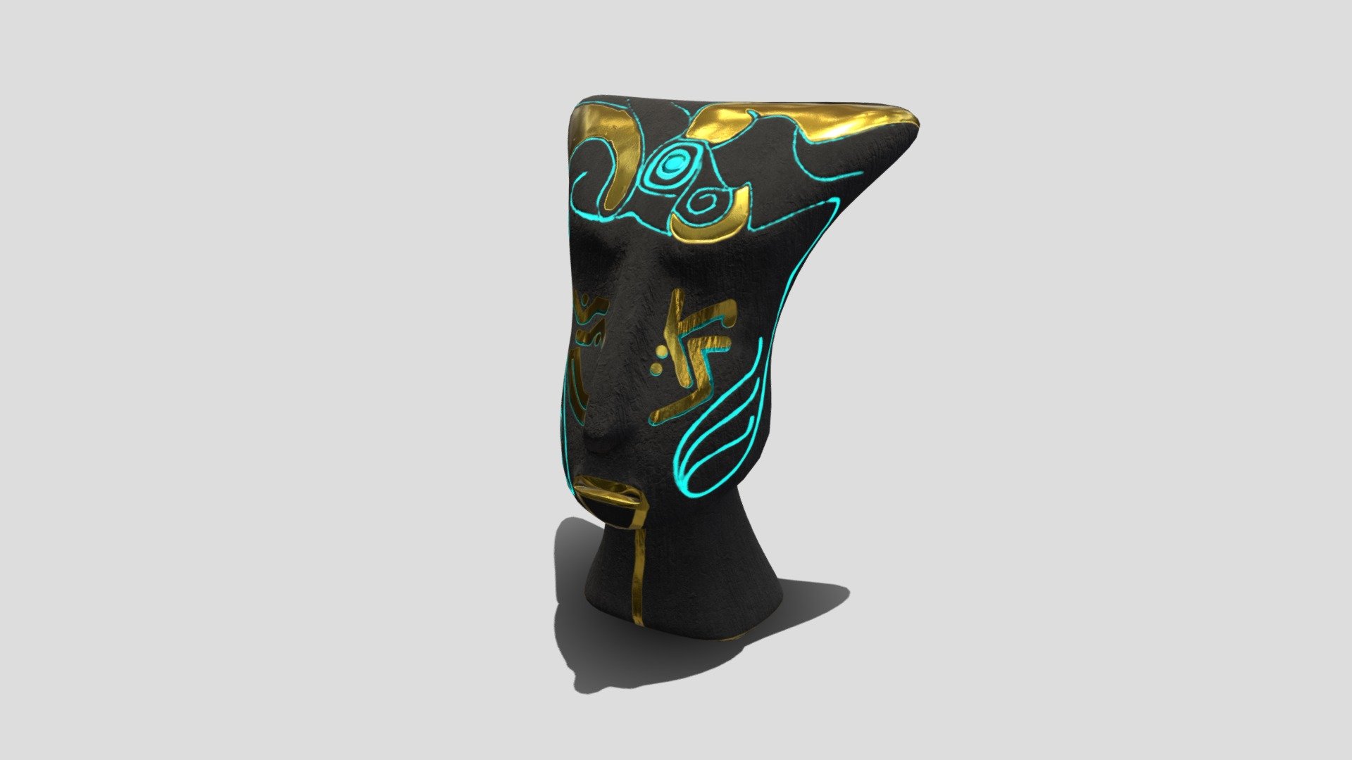 Indie Idol (Blue Emissive) - 3D model by Nathan (@nturn8790) [7702d4f ...